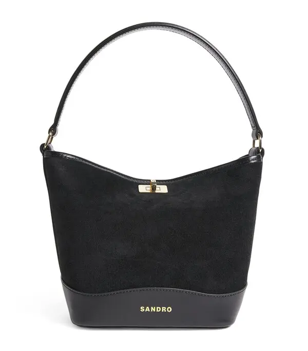 Sandro Mini Tangoso Bucket Bag