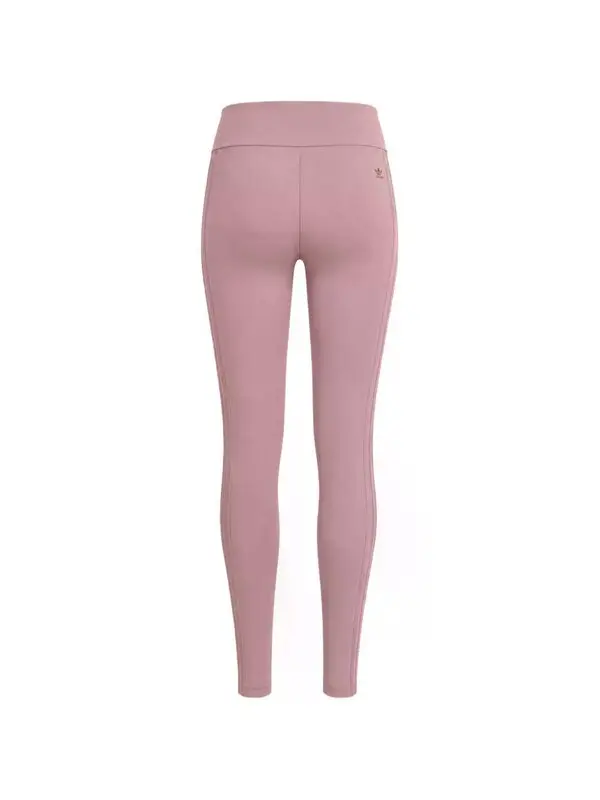 Adidas Three-stripe Leggings - Pink