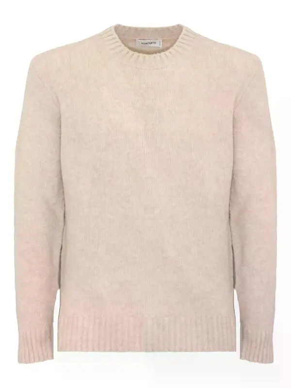 KANGRA Ribbed-trim Crew-neck Sweater