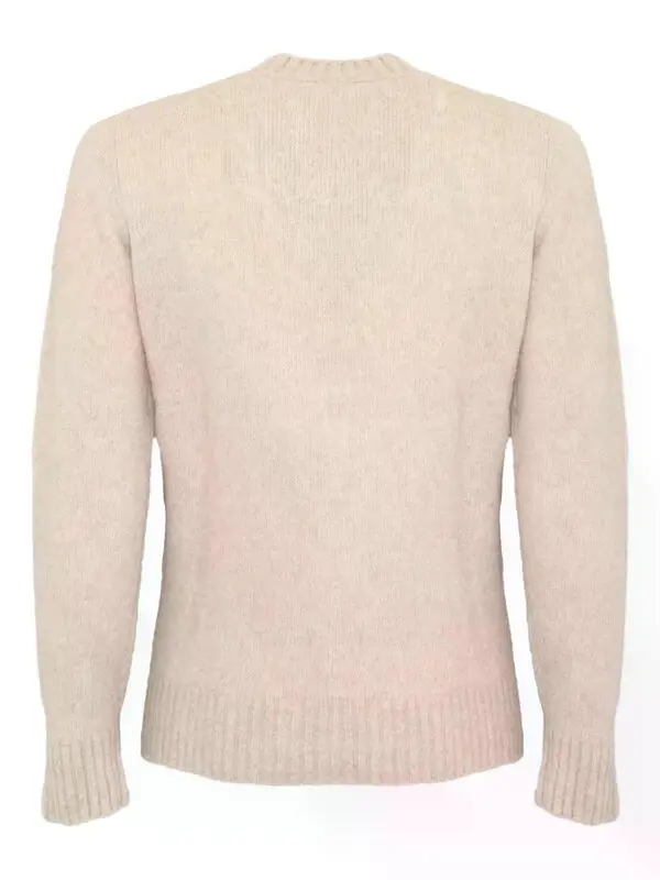 KANGRA Ribbed-trim Crew-neck Sweater