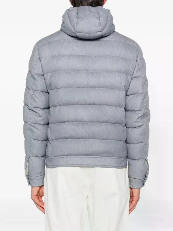 Eleventy Quilted Hooded Jacket