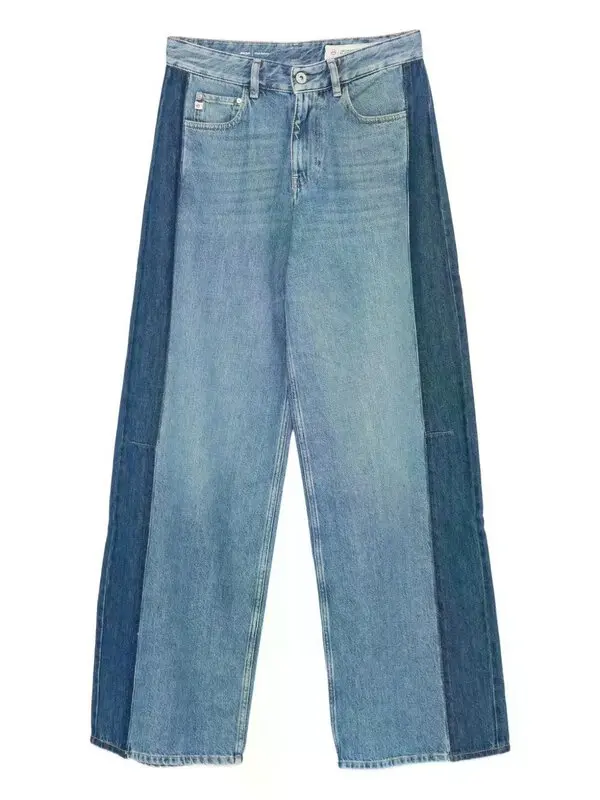 Ag Two-tone Panelled Jeans