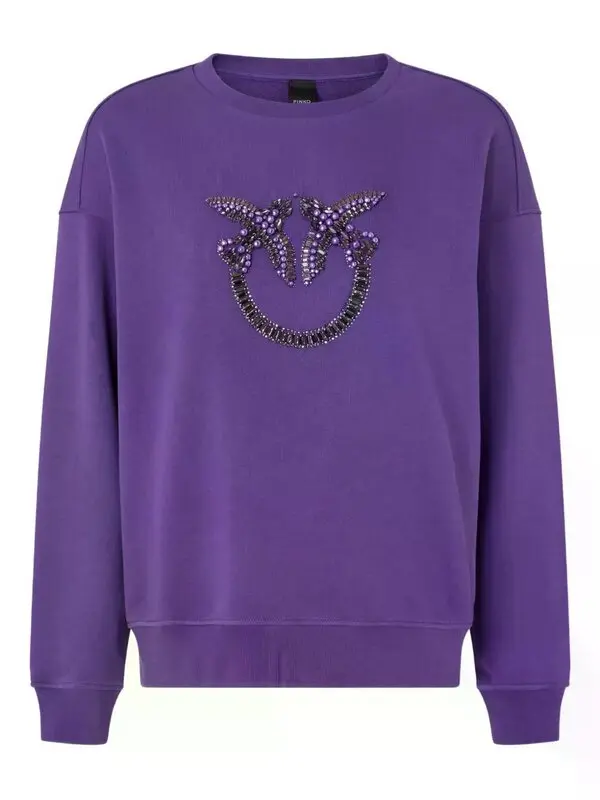 Pinko Embellished Bird Sweater