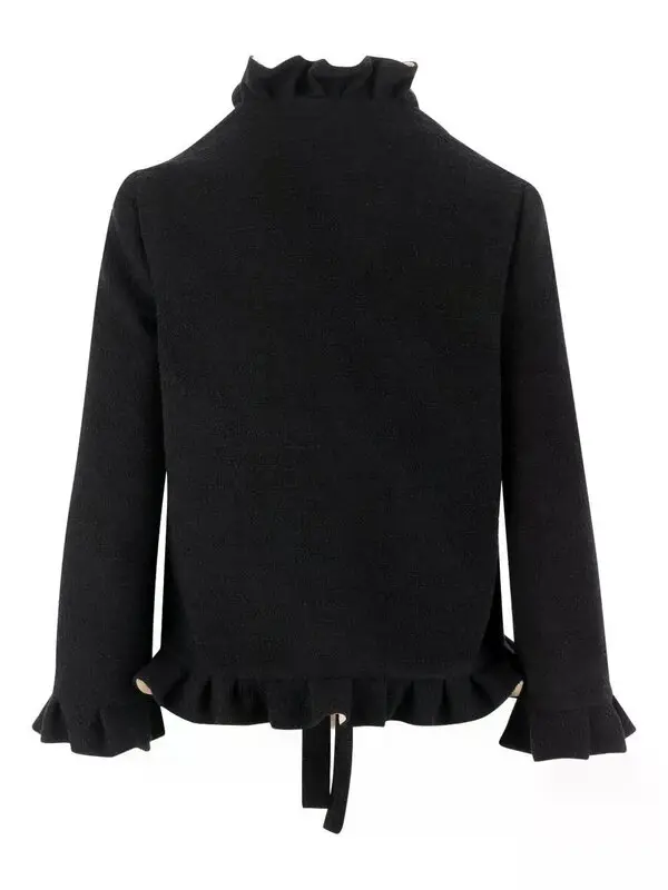 Valentino Garavani Ruffle Detailed Jacket