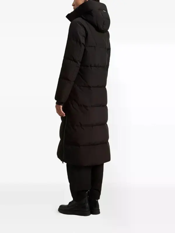 Woolrich Hooded Quilted Coat