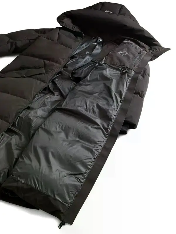 Woolrich Hooded Quilted Coat