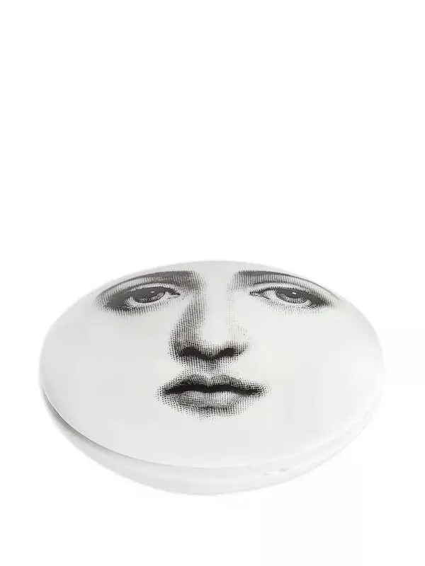 FORNASETTI Face-print Round Box