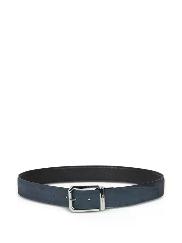 Etro Reversible Leather Belt - Blue