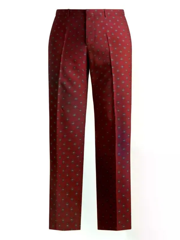 Etro Geometric-pattern Trousers