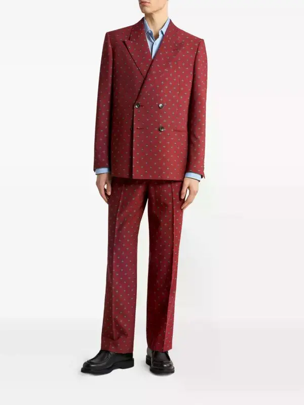 Etro Geometric-pattern Trousers