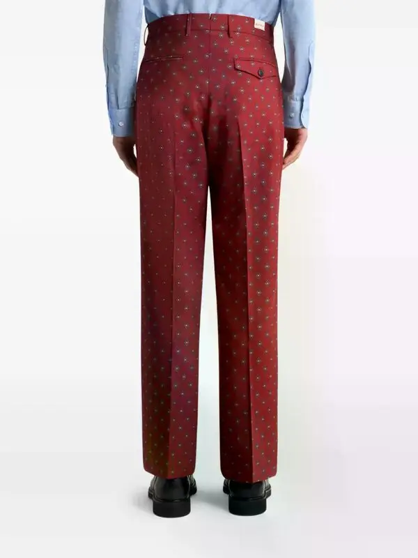 Etro Geometric-pattern Trousers