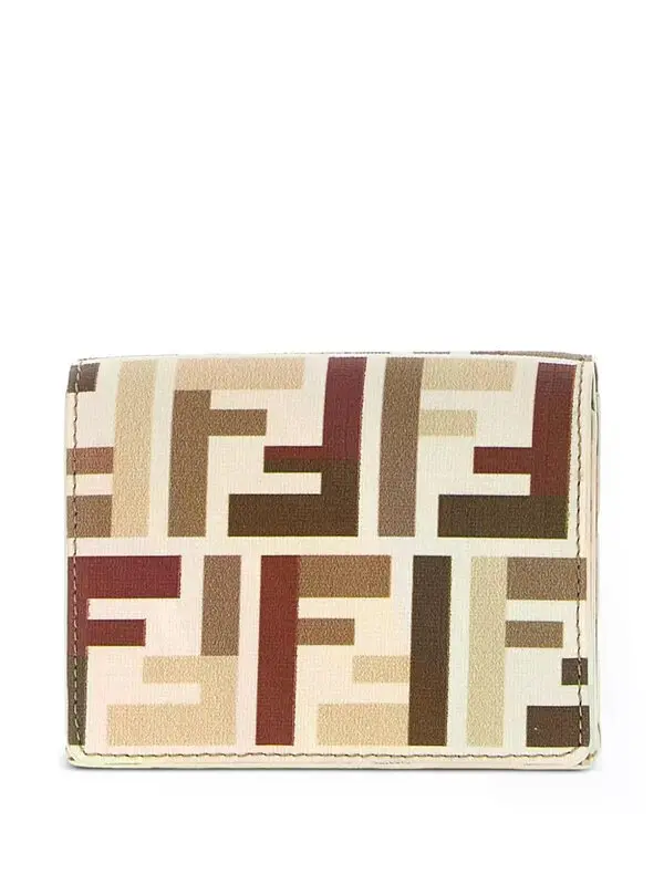 Fendi Mini Trifold Wallet - Neutrals