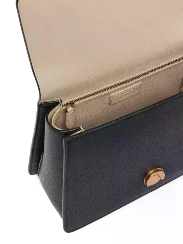 Pinko Love Birds Calfskin Tote