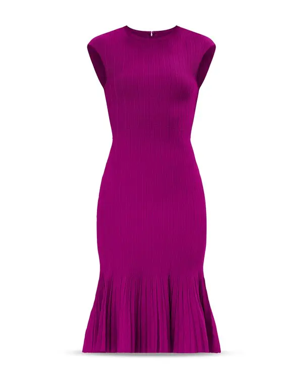 Herve Leger The Bridget Midi-length Dress - Verbena