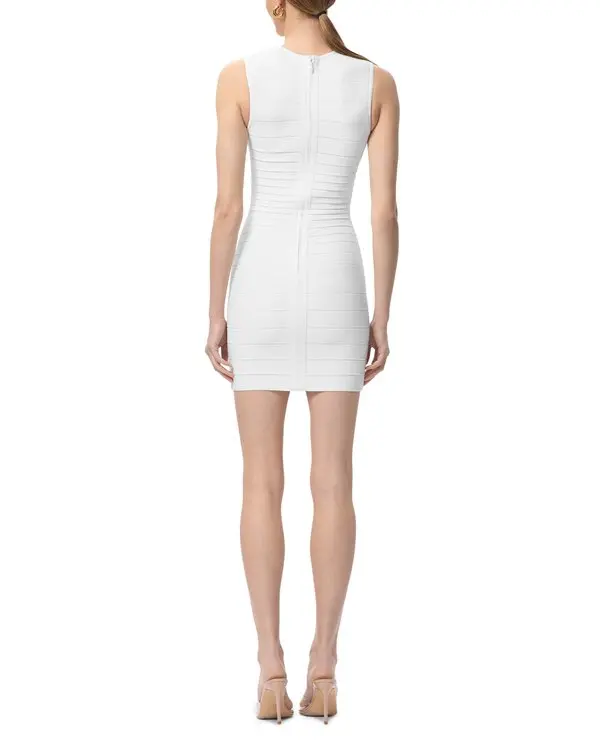 Herve Leger The Julie Dress - Alabaster