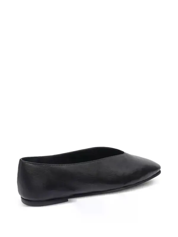 POEVE Leather Ballet Flats