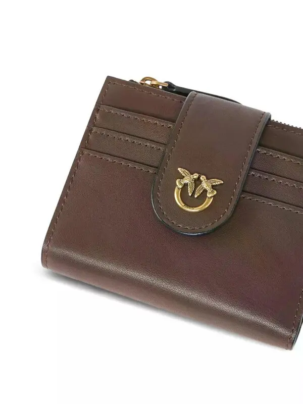 Pinko Leather Flap Wallet