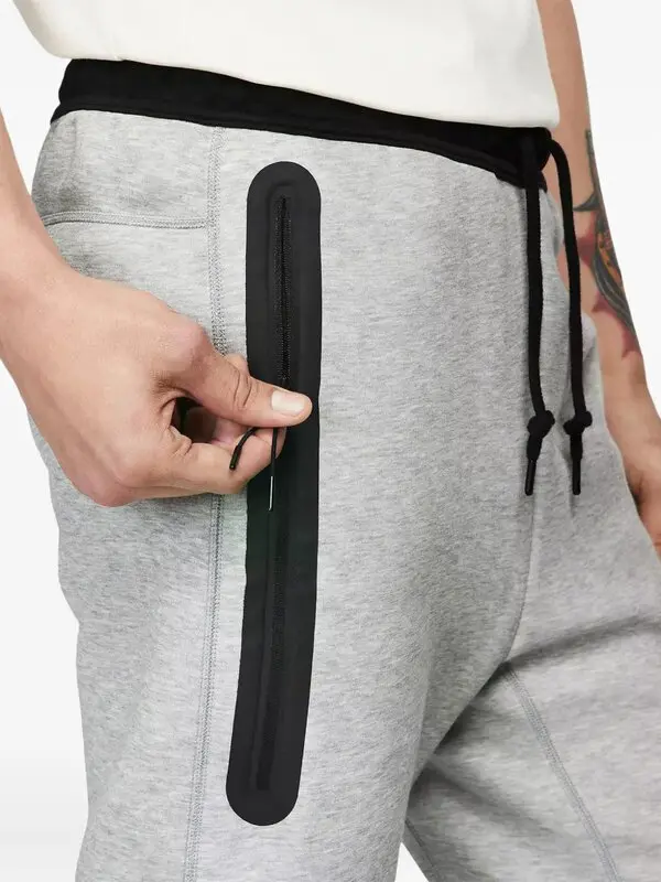 Nike Tech Fleece Panelled Track Pants - Grey