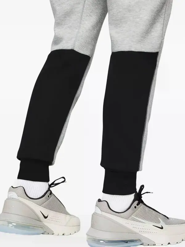 Nike Tech Fleece Panelled Track Pants - Grey