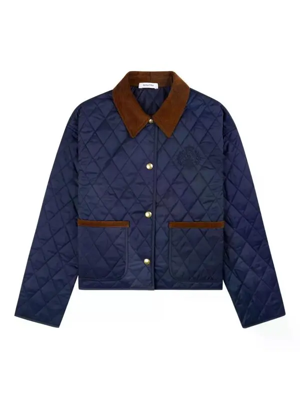 SPORTY & RICH Quilted Puffer Jacket