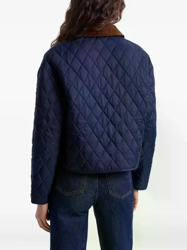 SPORTY & RICH Quilted Puffer Jacket