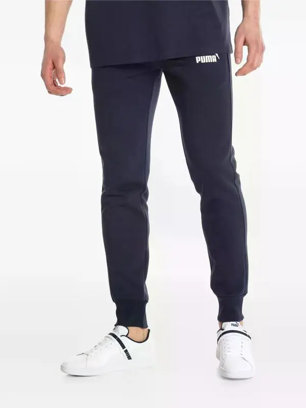 PUMA Logo-detail Track Pants - Blue