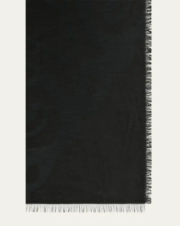 Max Mara Egaule Monogram Scarf