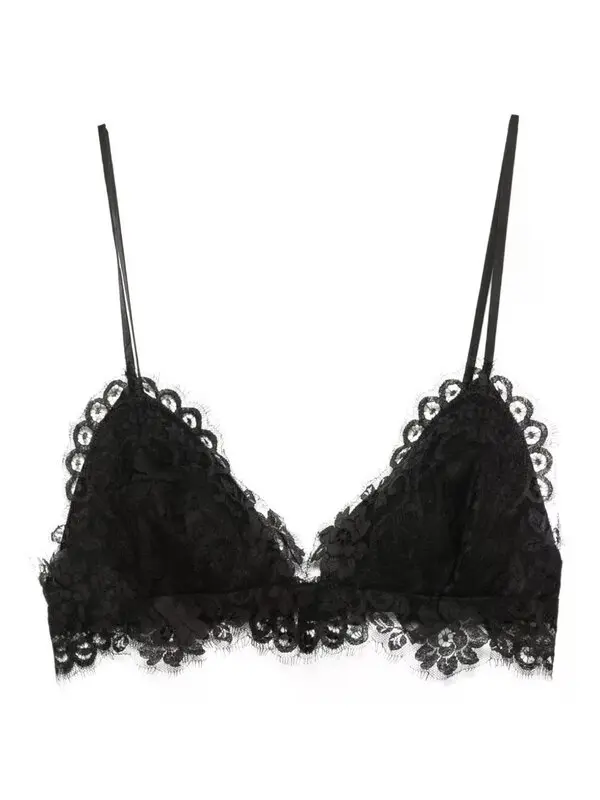 Zimmermann Teddy Lace-trimmed Bralette - Black