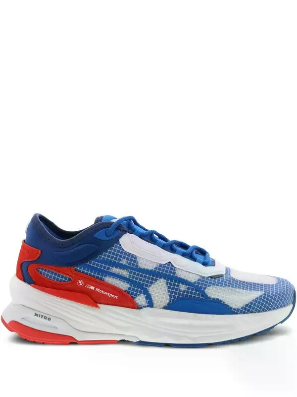 PUMA X Bmw Motorsport Extent Nitro Grid-pattern Sneakers