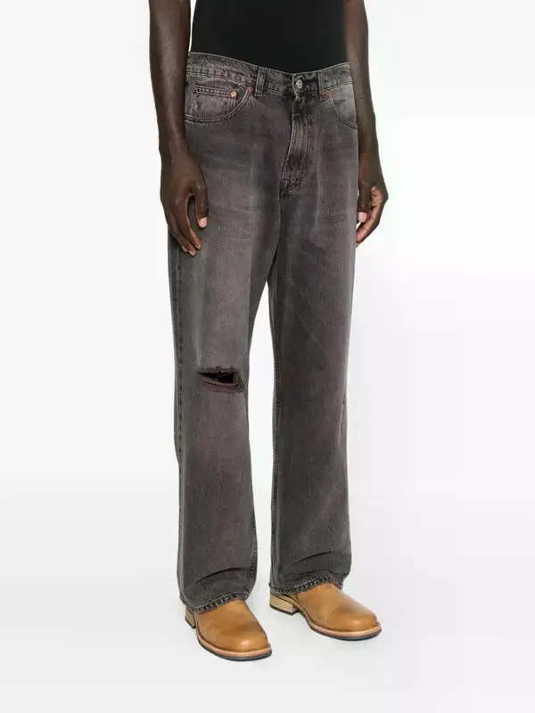 Our Legacy Third Cut Distressed-detail Jeans - Grey