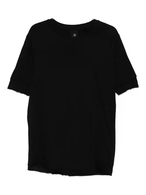 THOM KROM Raw-edge Crew-neck T-shirt