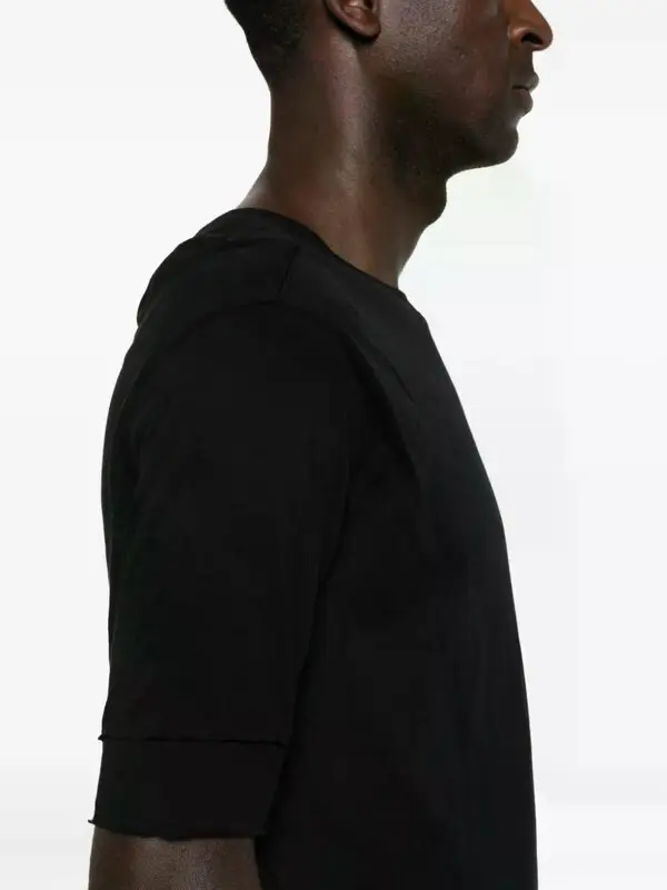THOM KROM Raw-edge Crew-neck T-shirt