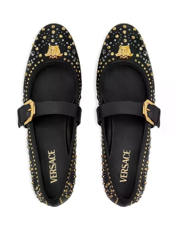 Versace La Medusa Ballet Flats