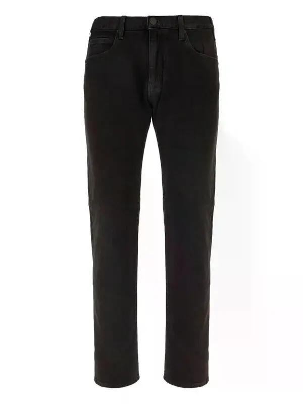 Emporio Armani Logo-plaque Jeans - Grey