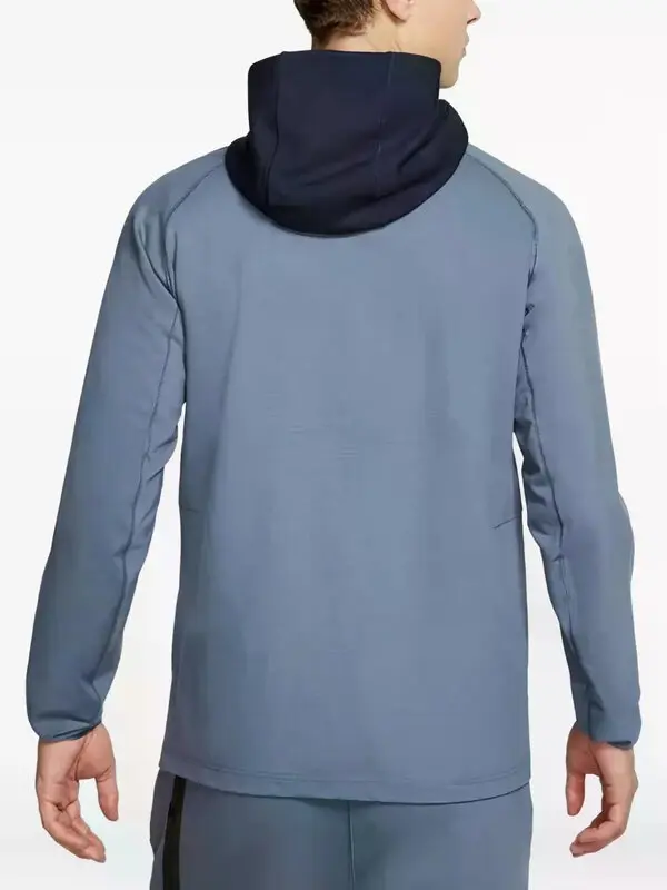 Nike Long-sleeved Full-zip Hoodie - Blue