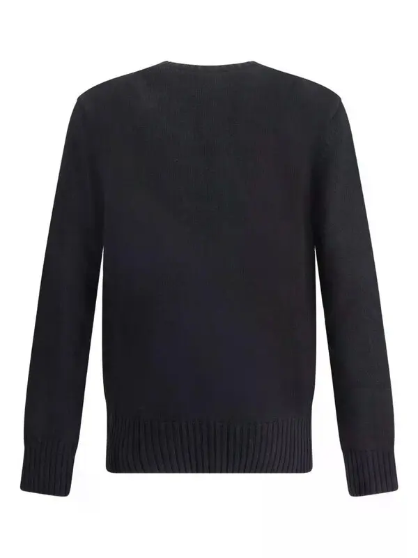 Givenchy Embossed-logo Crew-neck Sweater