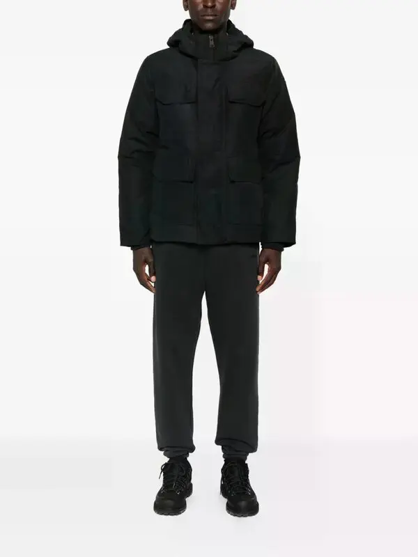 Canada Goose Maitland Hooded Parka Coat - Black
