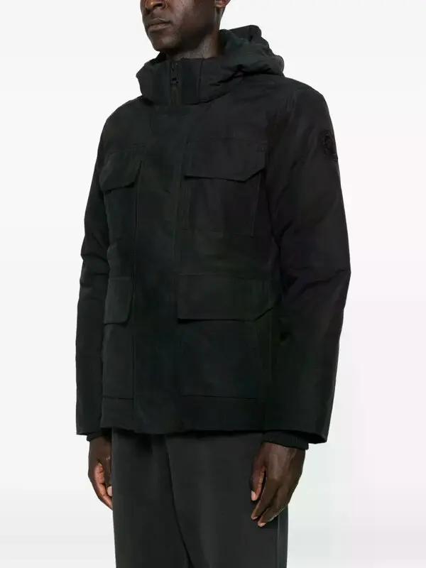 Canada Goose Maitland Hooded Parka Coat - Black