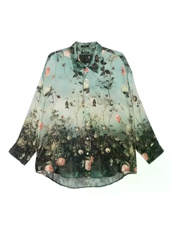 R13 Floral-print Shirt