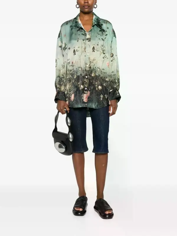 R13 Floral-print Shirt