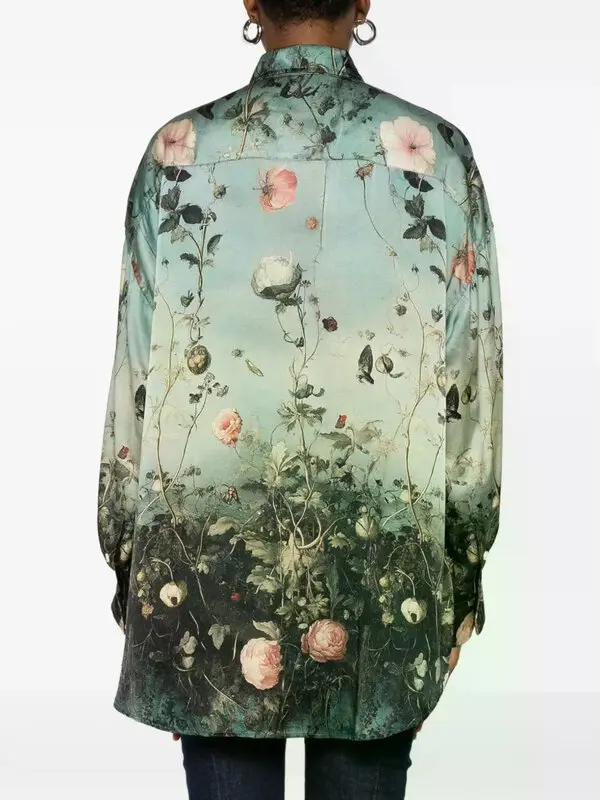 R13 Floral-print Shirt