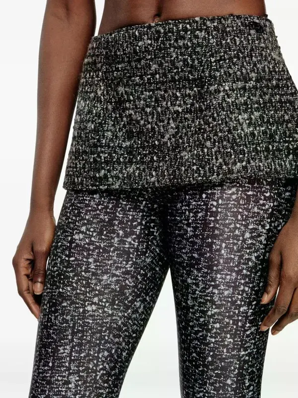 DIESEL® P-hour Textured-panelled Leggings