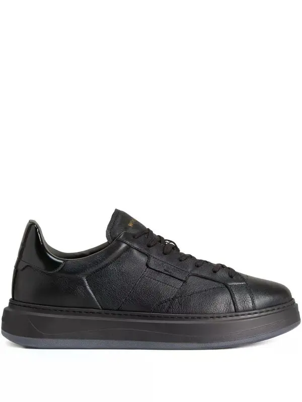Woolrich Arrow Leather Sneakers - Black
