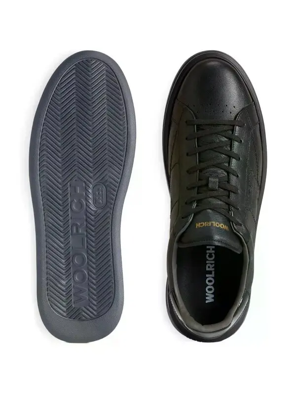 Woolrich Arrow Leather Sneakers - Black