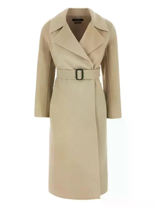 Max Mara Belted Double-breasted Coat