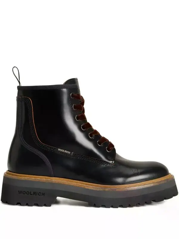 Woolrich Main Lace-up Combat Boots