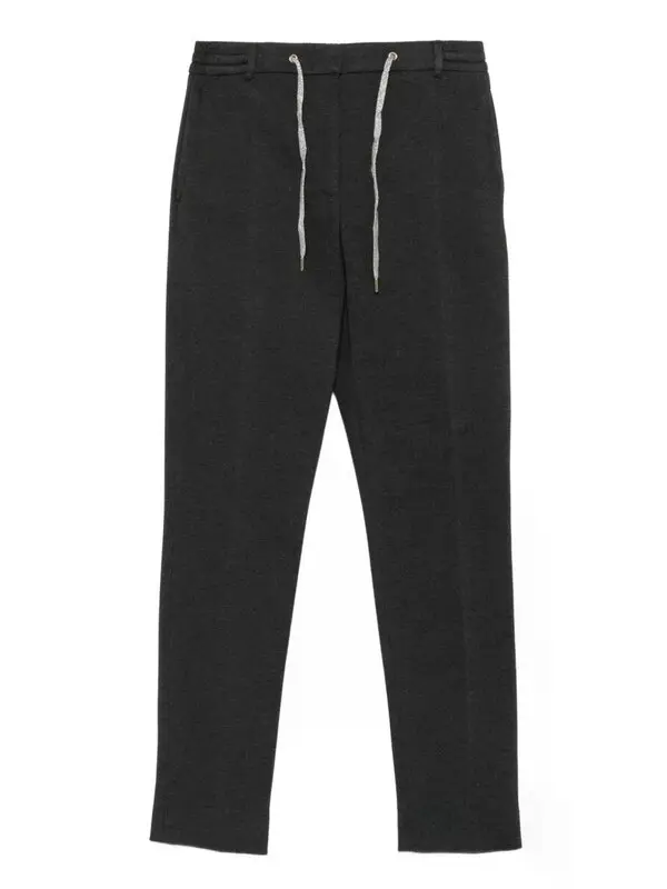 Eleventy Drawstring-waist Track Pants
