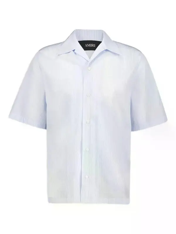 Amiri Starburst Striped Camp-collar Shirt