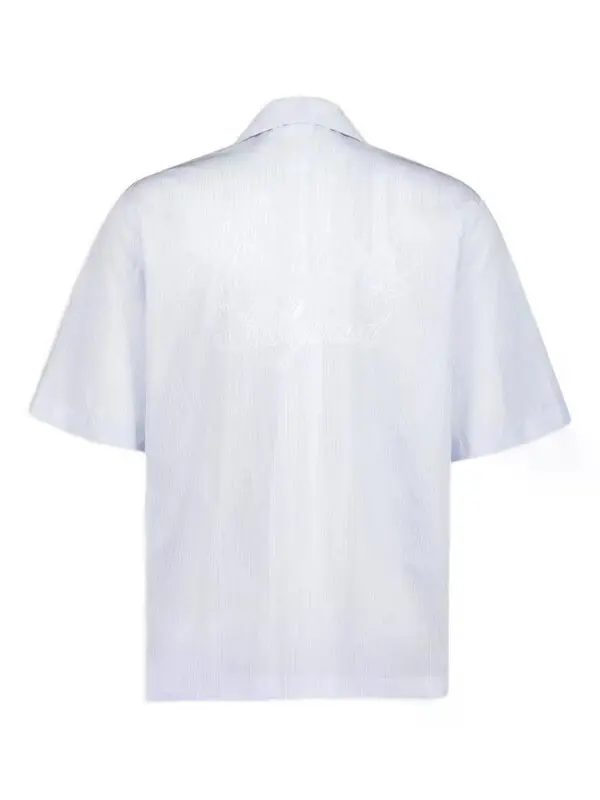 Amiri Starburst Striped Camp-collar Shirt