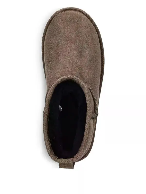 EMU AUSTRALIA Platform Suede Ankle Boots - Brown